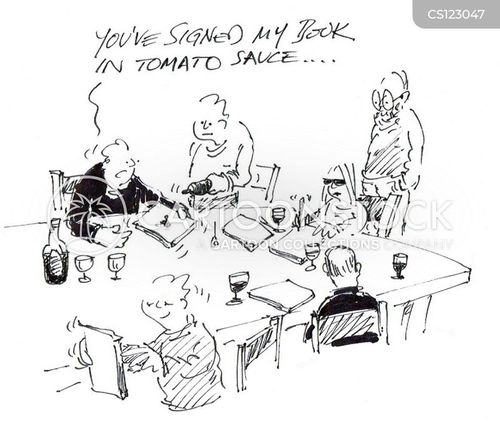 Autograph Cartoons and Comics - funny pictures from CartoonStock