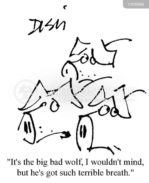 Big Bad Wolf Cartoons and Comics - funny pictures from CartoonStock