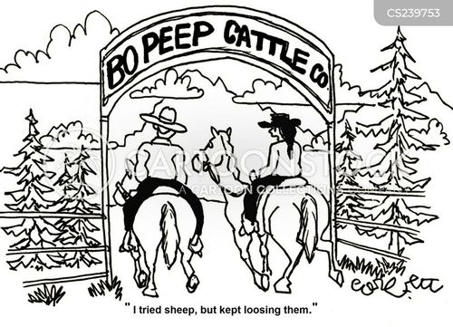 Bo Peep Cartoons and Comics - funny pictures from CartoonStock