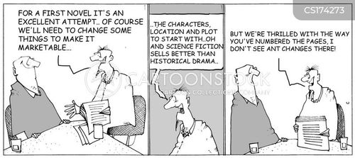 Book Publisher Cartoons and Comics - funny pictures from CartoonStock