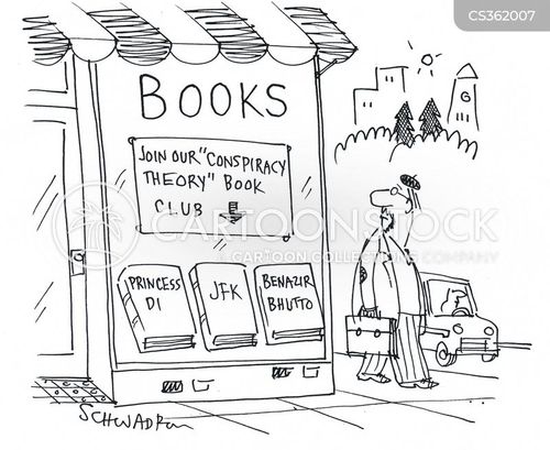 Conspiring Cartoons and Comics - funny pictures from CartoonStock