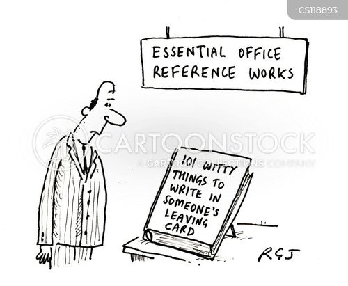 Leaving Cards Cartoons and Comics - funny pictures from CartoonStock