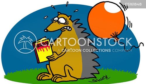 Horror Book Cartoons and Comics - funny pictures from CartoonStock