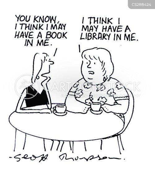 Writing A Book Cartoons and Comics - funny pictures from CartoonStock