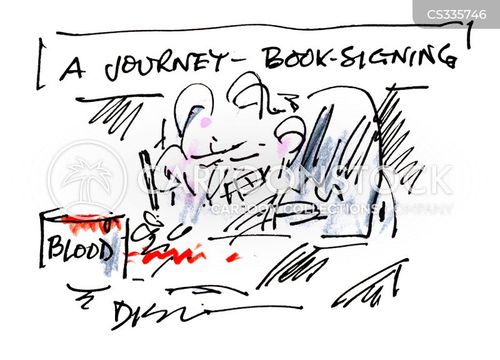 Signing Off Cartoons and Comics - funny pictures from CartoonStock