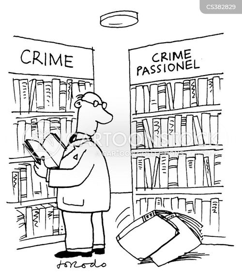 Crime Passionel Cartoons and Comics - funny pictures from CartoonStock