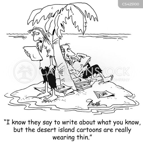 Stranded On Desert Island Cartoons and Comics - funny pictures from ...