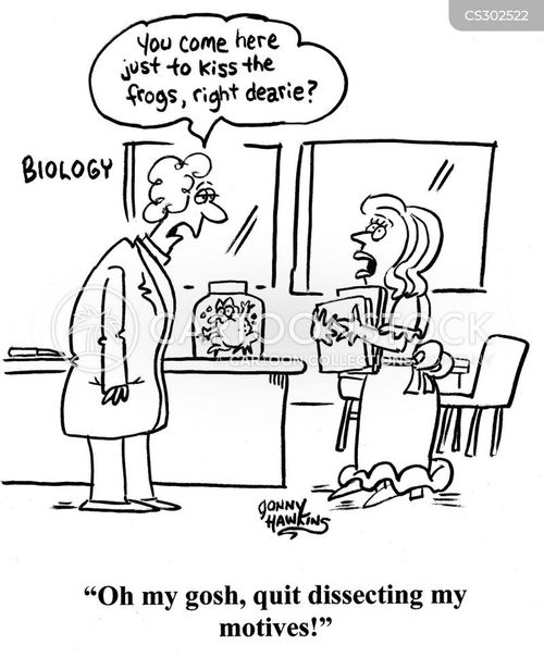 Dissect Cartoons and Comics - funny pictures from CartoonStock