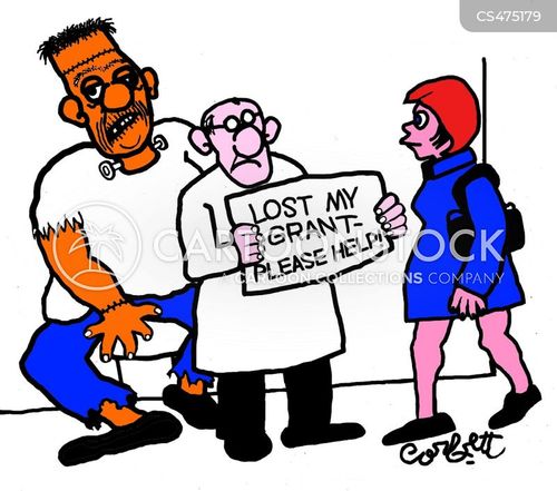 Funding Grants Cartoons and Comics - funny pictures from CartoonStock