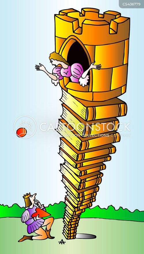 Rapunzel's Tower Cartoons and Comics - funny pictures from CartoonStock