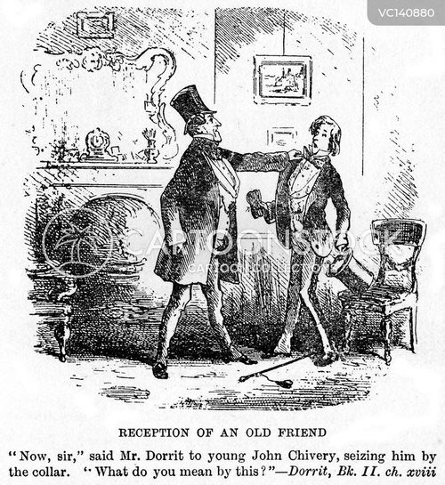 Old Friends Cartoons and Comics - funny pictures from CartoonStock