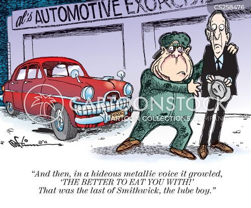 Lubricant Cartoons and Comics - funny pictures from CartoonStock