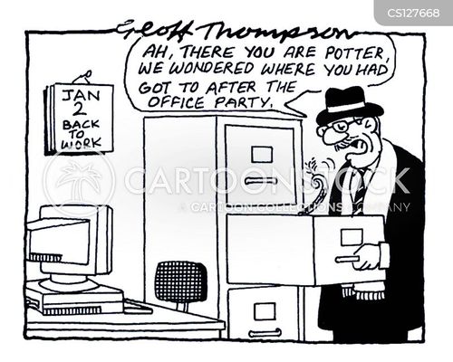 Back To Work Cartoons and Comics - funny pictures from CartoonStock