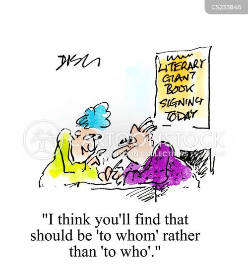 Pedantic Cartoons and Comics - funny pictures from CartoonStock