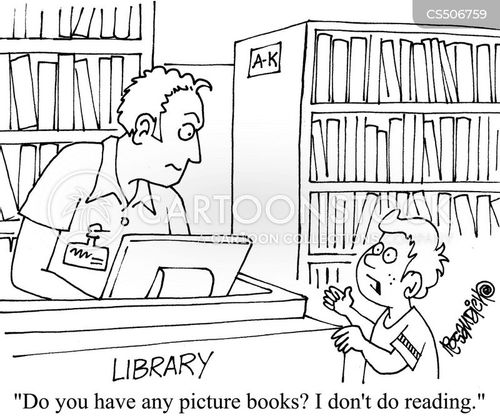 Illustrated Book Cartoons and Comics - funny pictures from CartoonStock