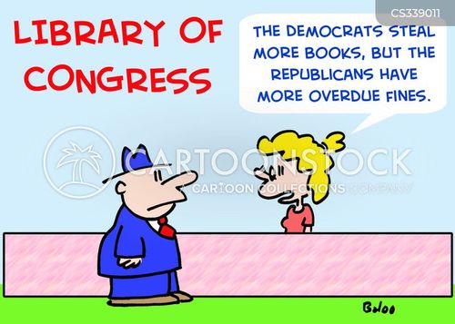 Overdue Book Fines Cartoons and Comics - funny pictures from CartoonStock