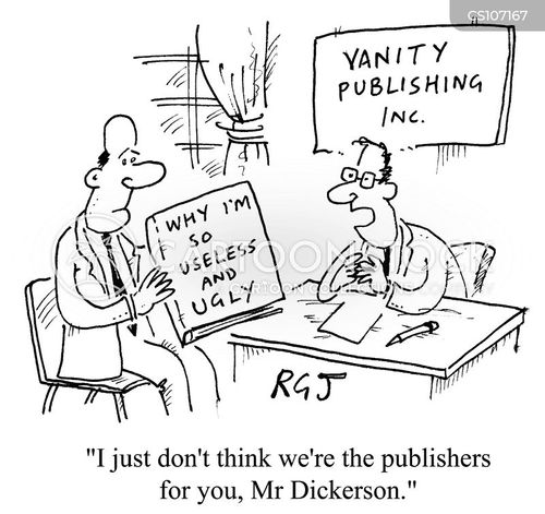 Vanity Publishing Cartoons and Comics - funny pictures from CartoonStock
