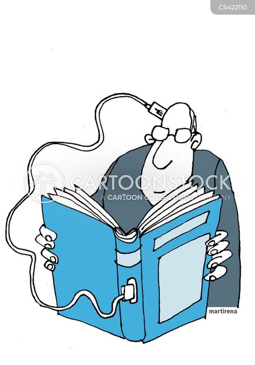 Modern Reader Cartoons and Comics - funny pictures from CartoonStock