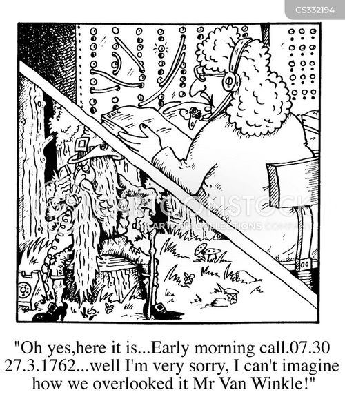 Van Winkle Cartoons and Comics - funny pictures from CartoonStock