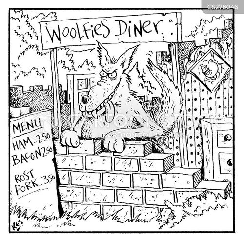 Roast Pork Cartoons and Comics - funny pictures from CartoonStock