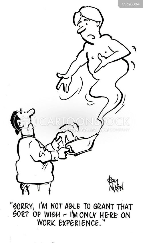 Wish Granting Cartoons and Comics - funny pictures from CartoonStock
