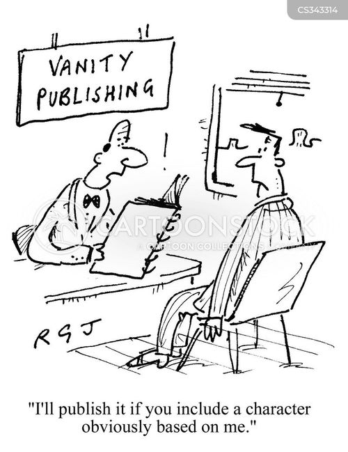 Vanity Publishing Cartoons and Comics - funny pictures from CartoonStock