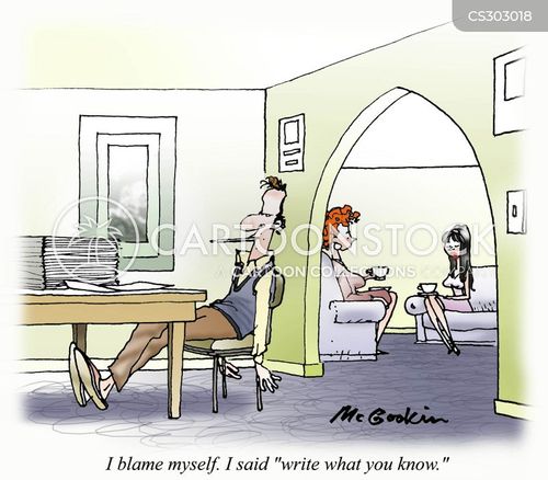 Creative Writing Cartoons and Comics - funny pictures from CartoonStock