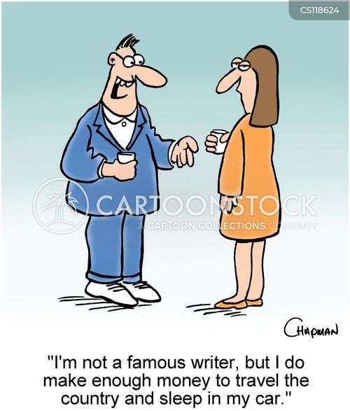 Professional Writers Cartoons and Comics - funny pictures from CartoonStock