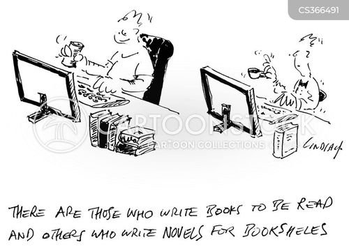 Commercial Fiction Cartoons and Comics - funny pictures from CartoonStock