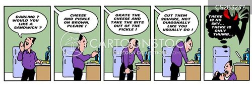 Visual Barriers Cartoons and Comics - funny pictures from CartoonStock