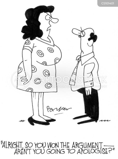 Argument Cartoons and Comics - funny pictures from CartoonStock