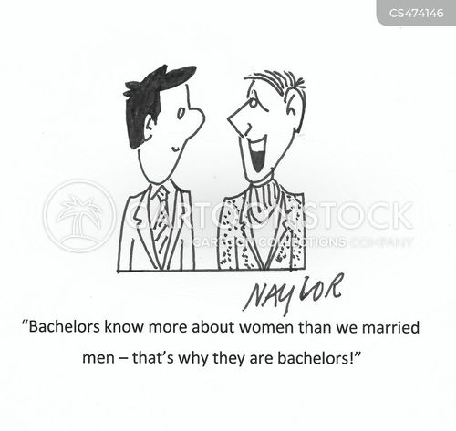 Bachelorhood Cartoons and Comics - funny pictures from CartoonStock