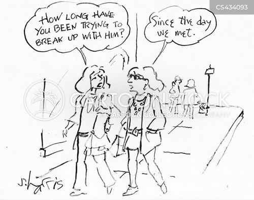 Break Up Cartoons and Comics - funny pictures from CartoonStock