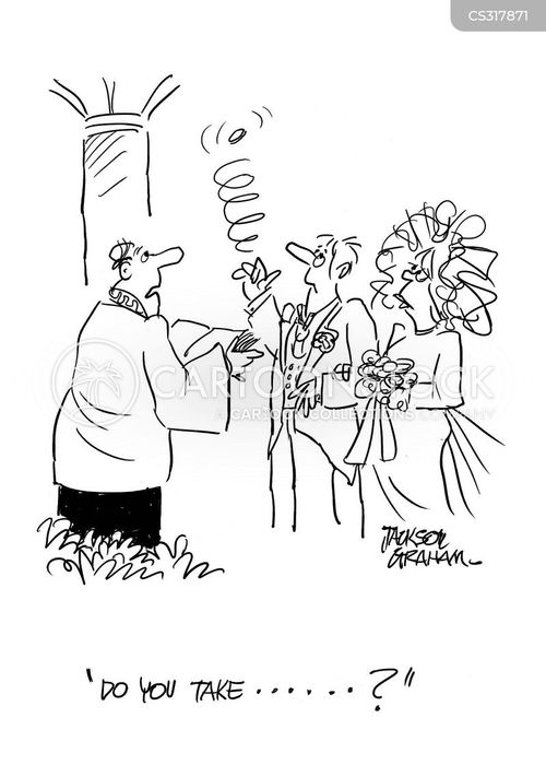 Romantic Commitment Cartoons and Comics - funny pictures from CartoonStock