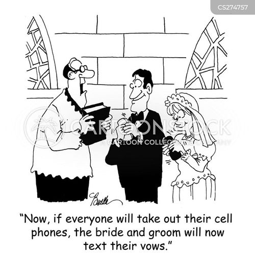 Own Vows Cartoons and Comics - funny pictures from CartoonStock