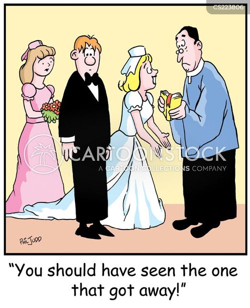 Past Marriage Cartoons and Comics - funny pictures from CartoonStock