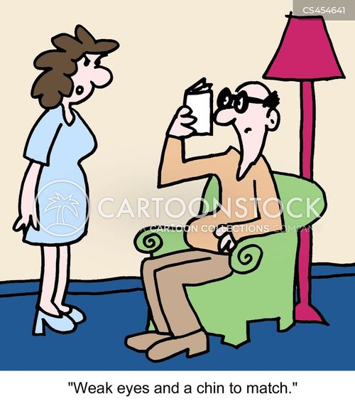 Weak Chin Cartoons and Comics - funny pictures from CartoonStock