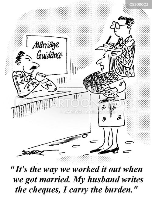 Couple Counseling Cartoons and Comics - funny pictures from CartoonStock