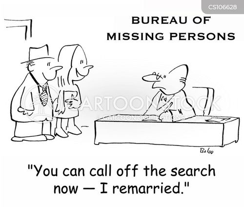 Bureau Of Missing Persons Cartoons and Comics - funny pictures from ...