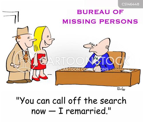 Bureau Of Missing Persons Cartoons and Comics - funny pictures from ...