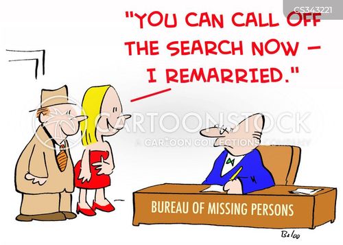 Bureau Of Missing Persons Cartoons and Comics - funny pictures from ...
