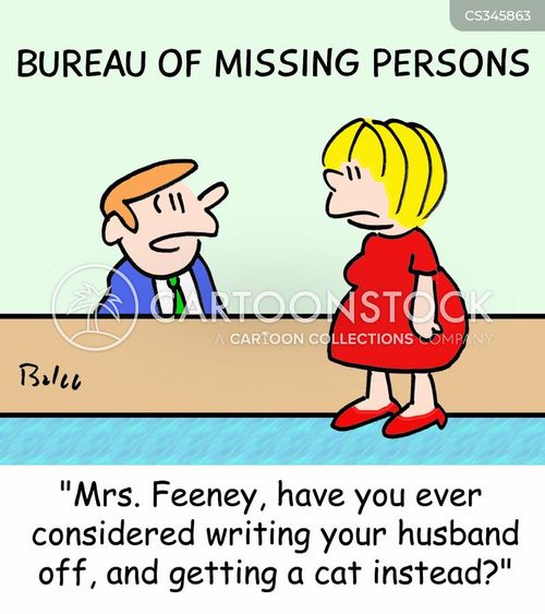 Bureau Of Missing Persons Cartoons and Comics - funny pictures from ...