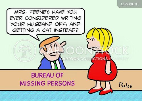 Gone Missing Cartoons and Comics - funny pictures from CartoonStock