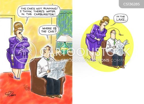 Carburetor Cartoons and Comics - funny pictures from CartoonStock