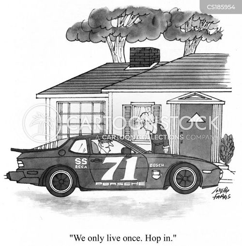 Only Live Once Cartoons and Comics - funny pictures from CartoonStock