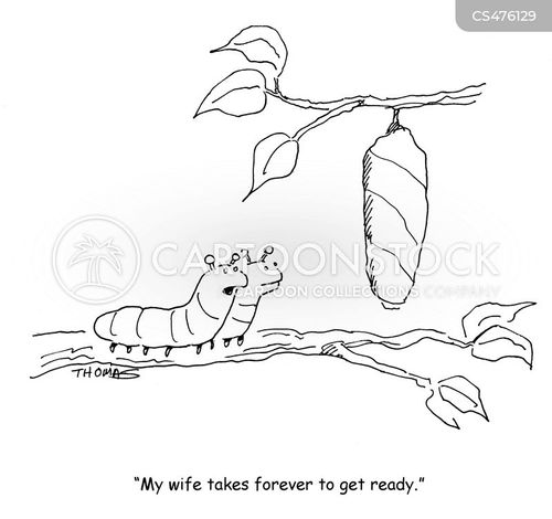 Caterpillar Life Cycle Cartoons and Comics - funny pictures from ...