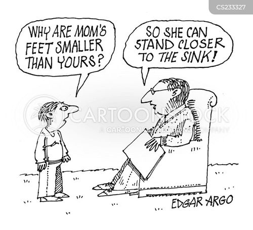 Small Feet Cartoons and Comics - funny pictures from CartoonStock