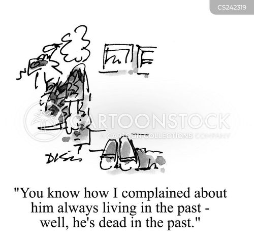 Live In The Past Cartoons and Comics - funny pictures from CartoonStock
