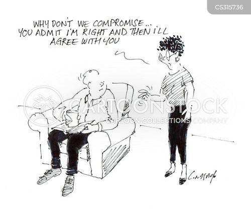 Reach An Agreement Cartoons and Comics - funny pictures from CartoonStock