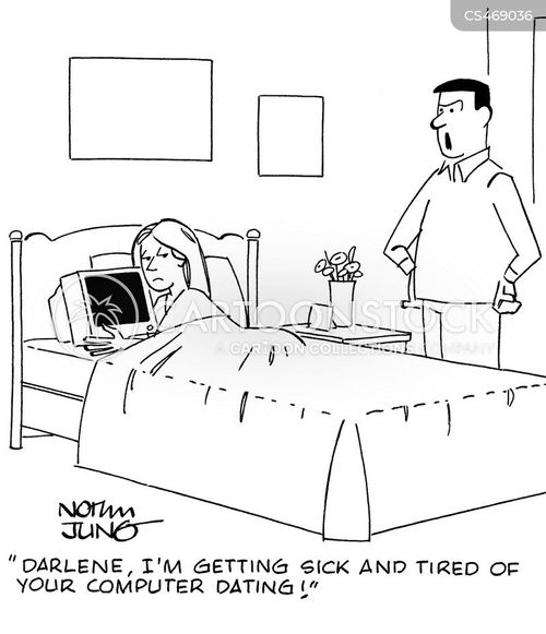 Computer Dating Cartoons and Comics - funny pictures from CartoonStock